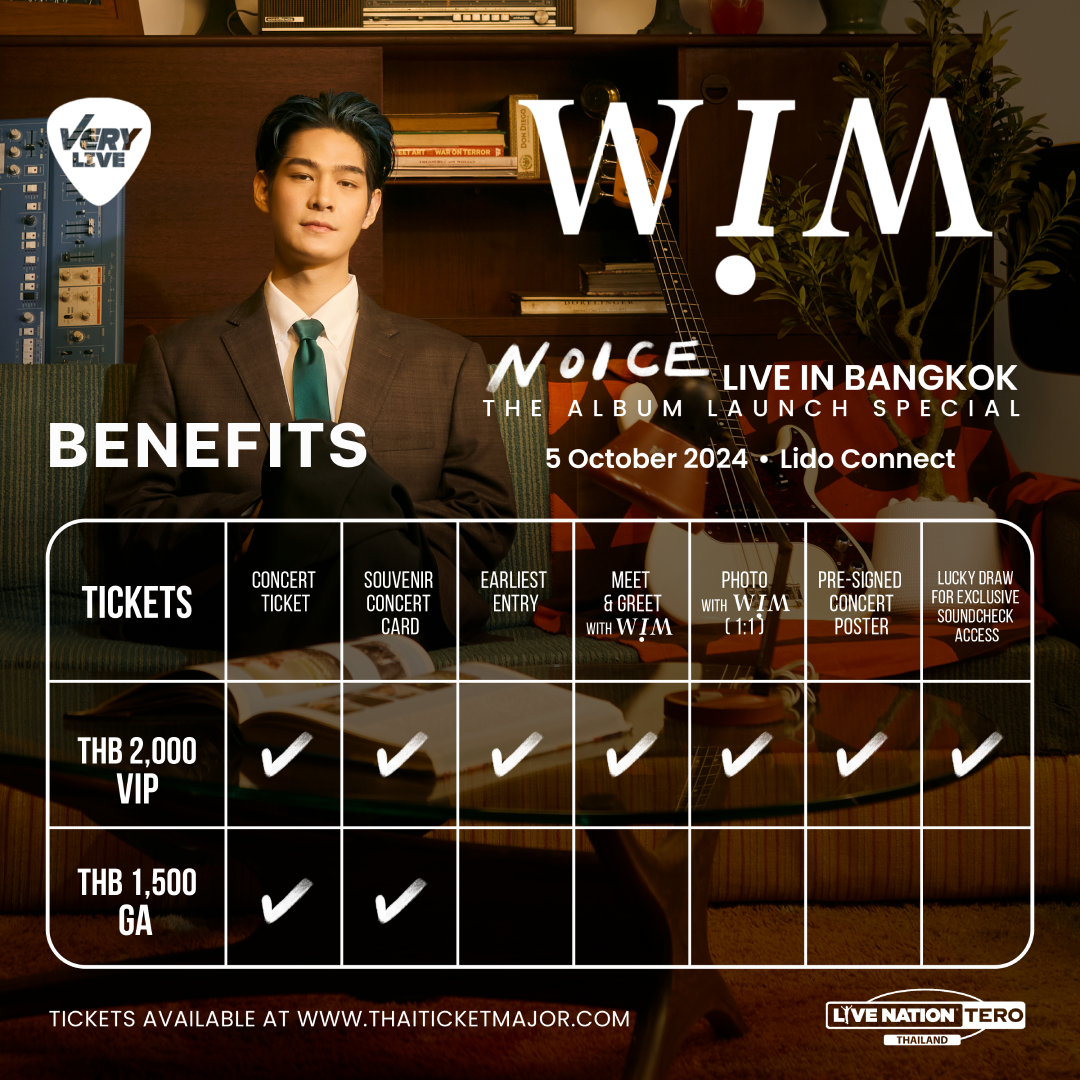 VERY LIVE presents WIM "NOICE LIVE IN BANGKOK"